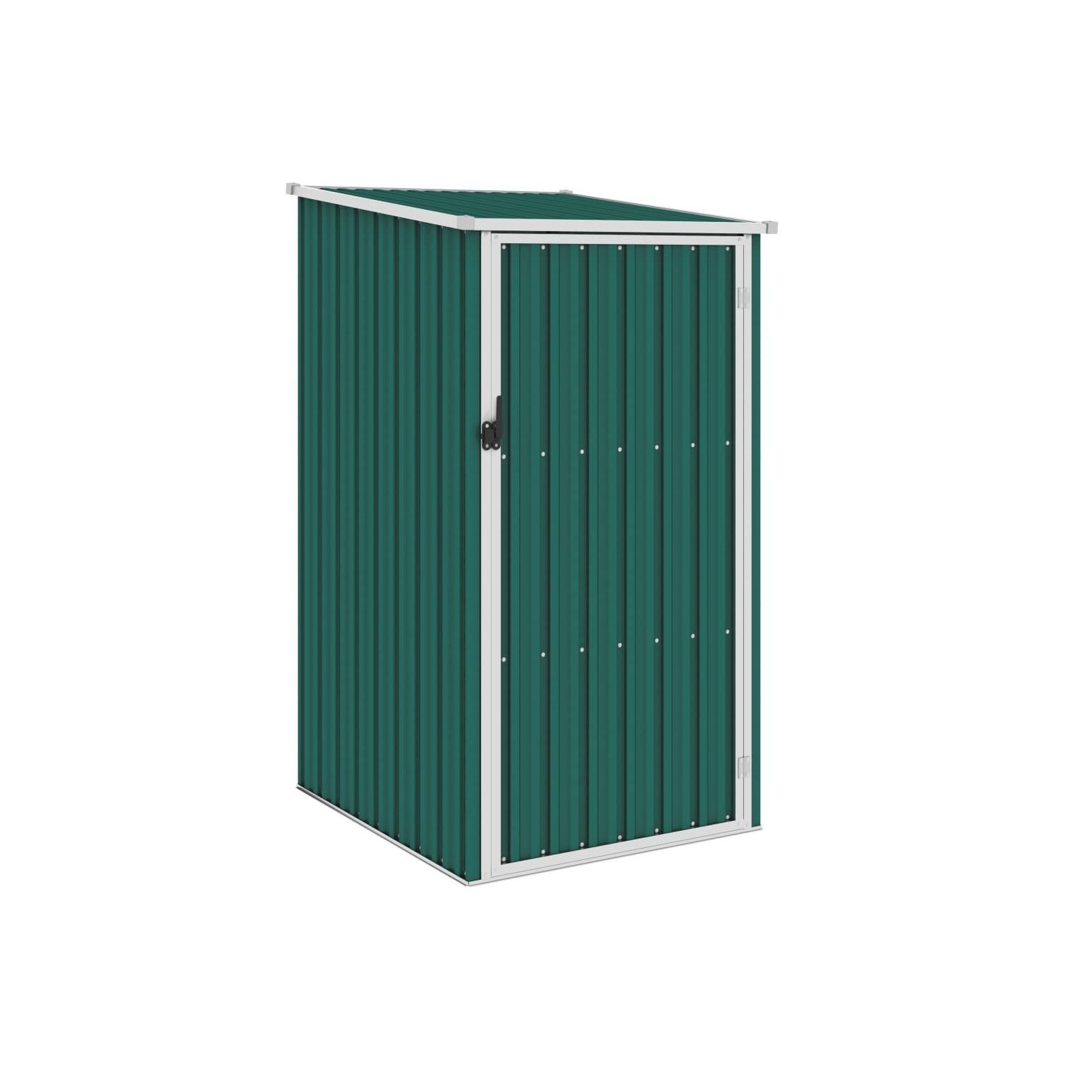 Sopron de gradina, verde, 87 x 98 x 159 cm, otel galvanizat
