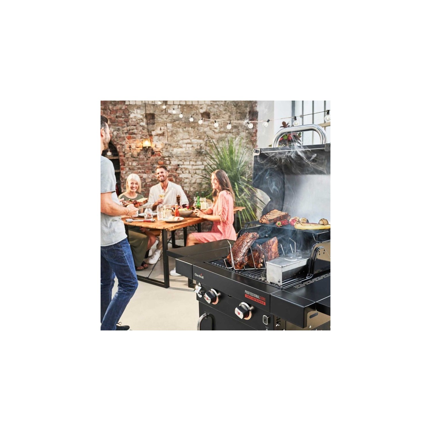 Gratar pe gaz din inox Char-Broil Professional Core B 2, grile din ...