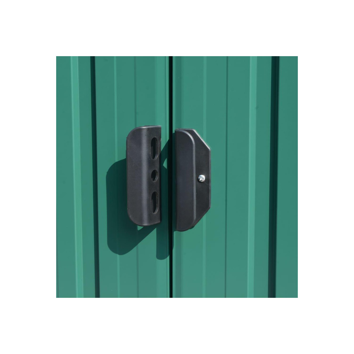 Sopron de gradina, 257 x 489 x 181 cm, metal, verde