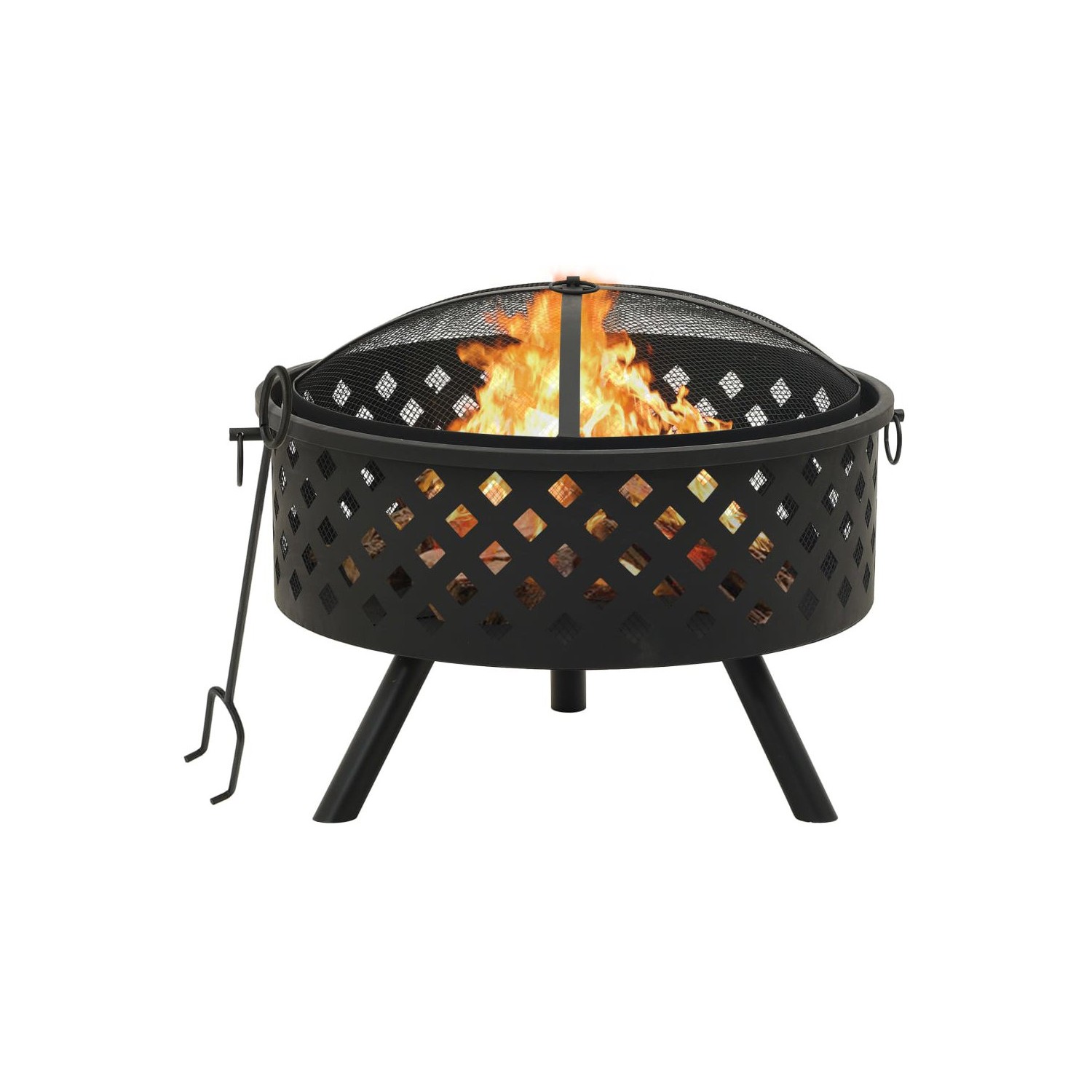 vatra de foc cu vatrai xxl 68 cm